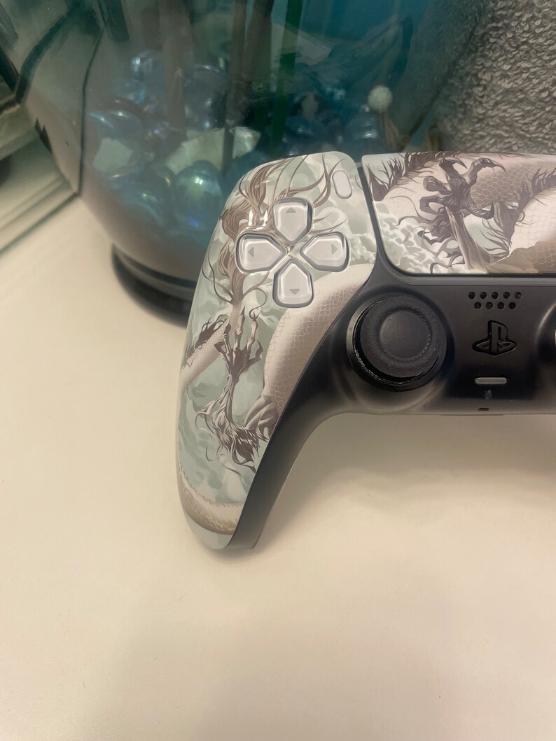 Jade Dragon Ps5 Controller - Etsy