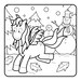 Unicorn Winter Coloring Pages - Etsy