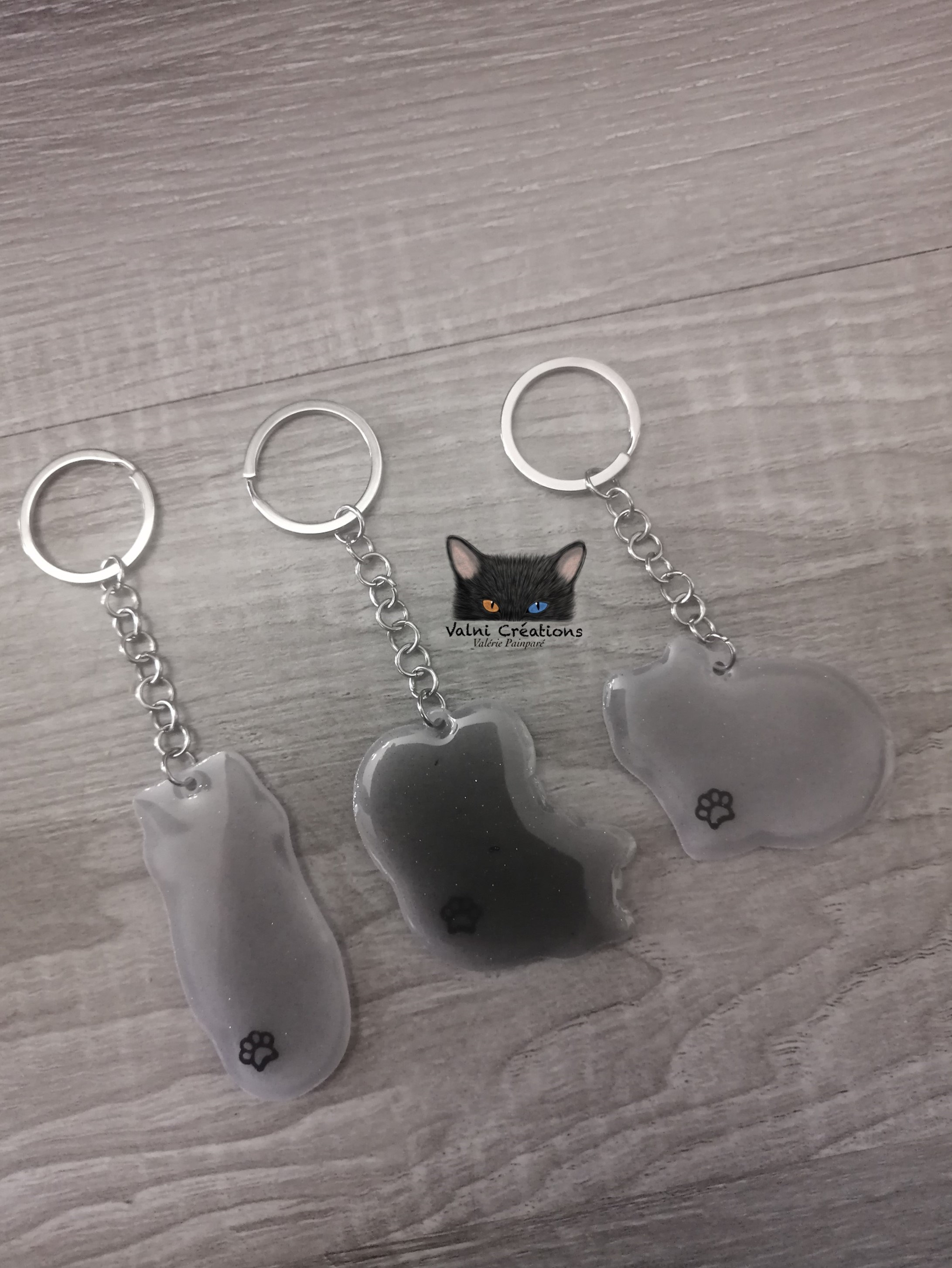Porte-clés, keychains, Chat, Cat, Kawaii, bag charm, parure de sac ...