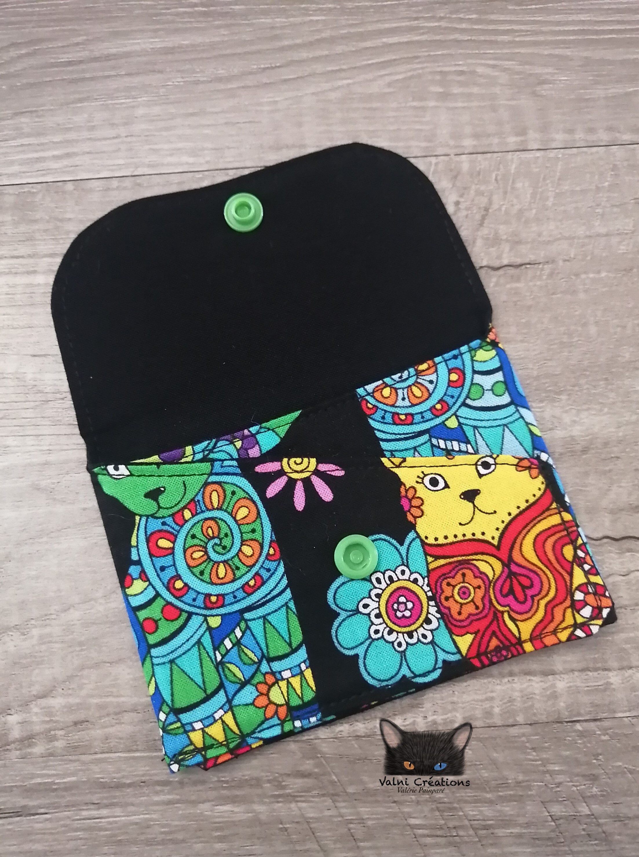 Small Wallet, Small Card Holder, Small Pouch, Pouch Cat, Cats ...