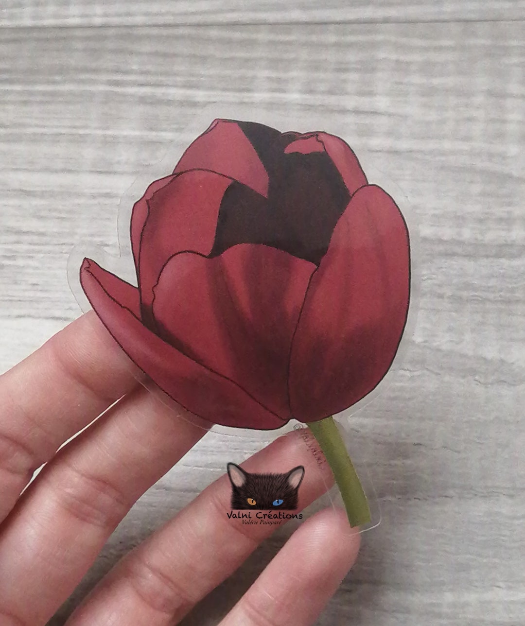 Autocollants, Stickers, Tulipe, Tulip, Fleurs, Flowers, Artwork, Vinyl ...