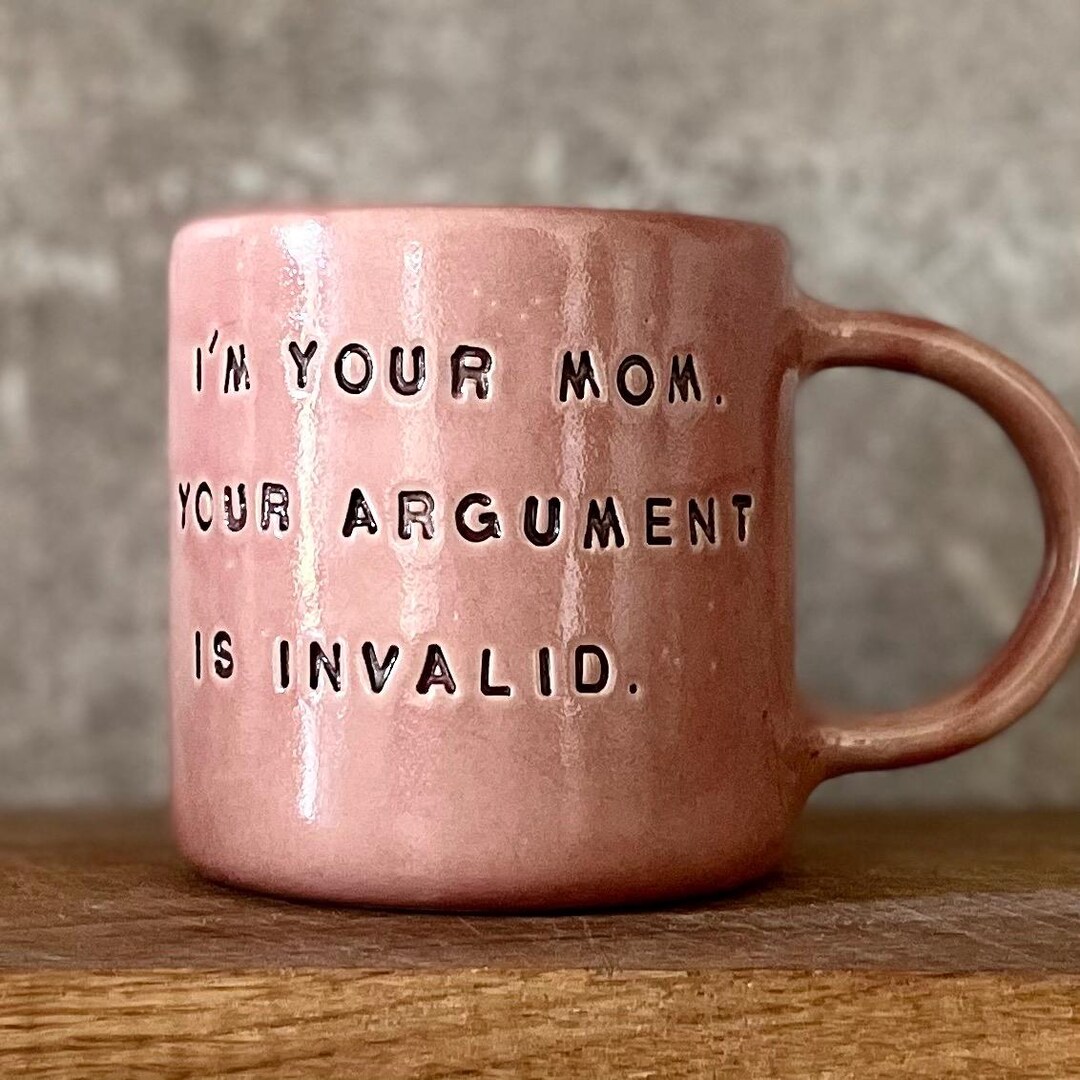 Pink Mug for Mom, Coffee Mug With Funny Quote, Mug With Phrase, Gift ...