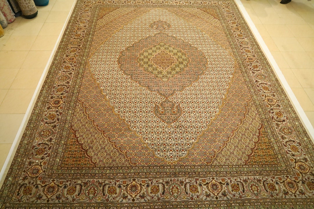 10x14 Ft Persian Style High Quality Area Rug Traditional Hand Knotted ...