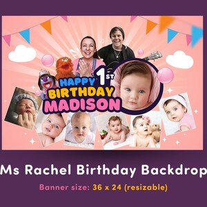 Ms Rachel Birthday Bundle Pack for Girl, Songs for Littles Birthday ...