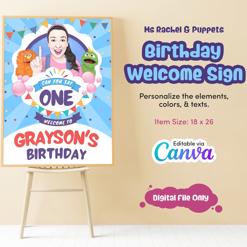 Ms. Rachel Png - Etsy