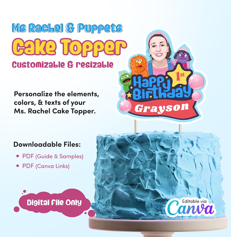 Ms Rachel Birthday Bundle Pack for Boy, Songs for Littles Birthday ...