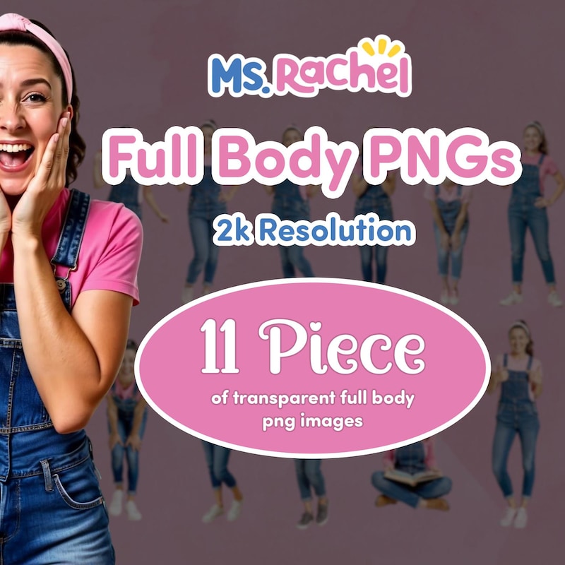 Ms Rachel Clipart - Etsy