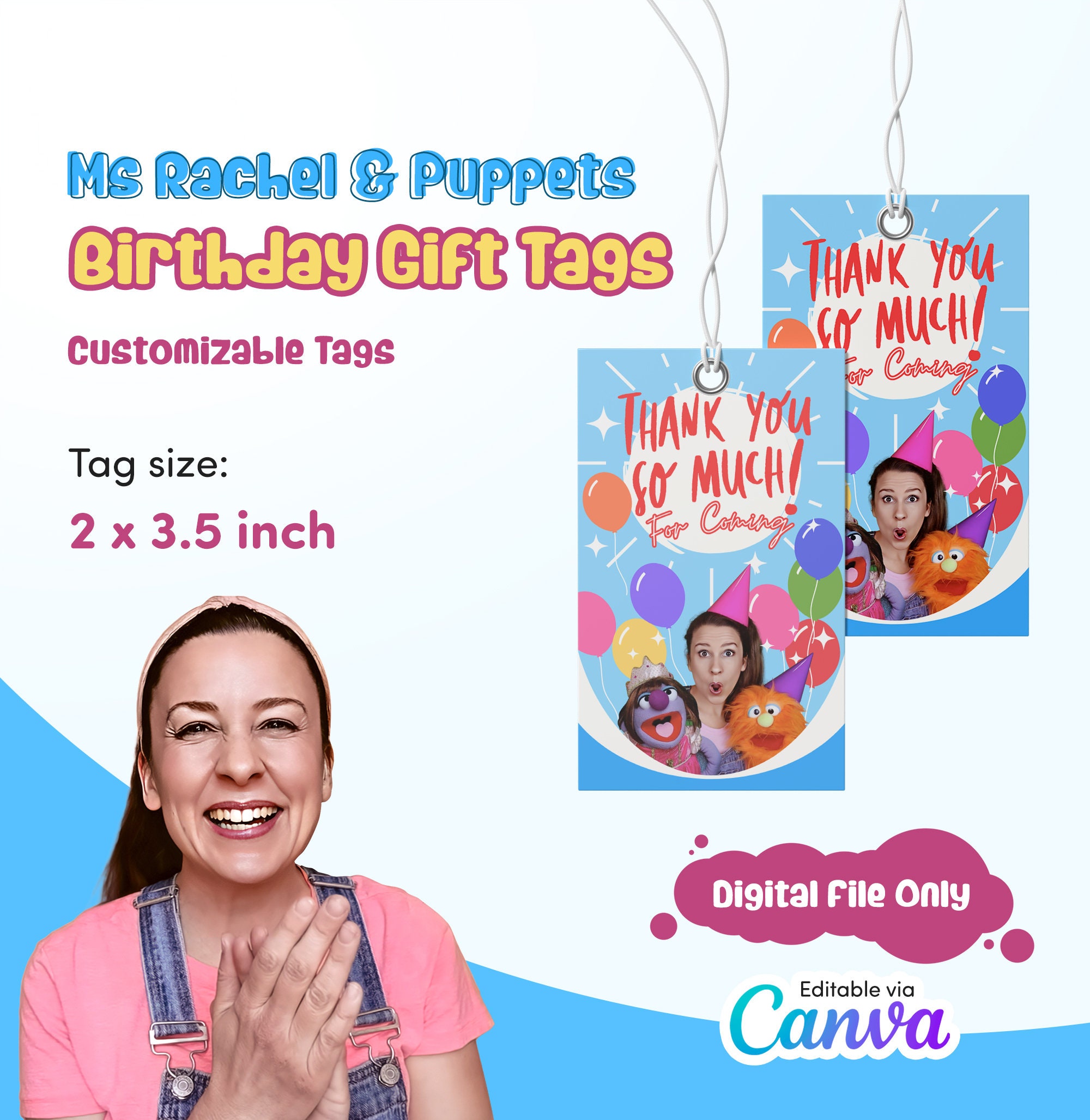 Ms Rachel Birthday Bundle Pack for Boy, Songs for Littles Birthday ...