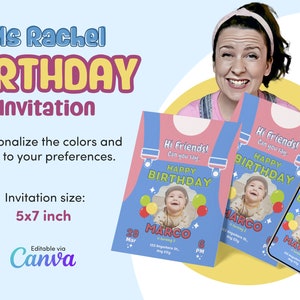 Ms Rachel Birthday Bundle Pack for Boy, Songs for Littles Birthday ...