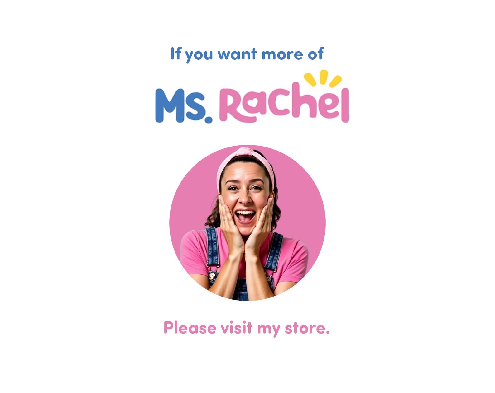 Ms. Rachel Full Body PNG Cutout Bundle | Transparent Digital Download ...