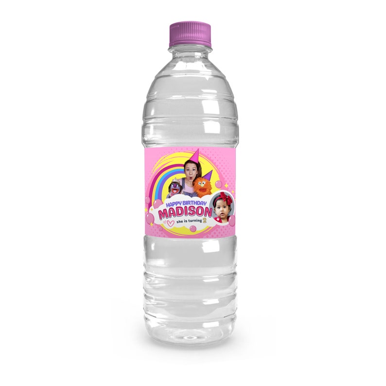 Ms. Rachel Water Bottle Label, Songs for Littles Water Bottle Label ...