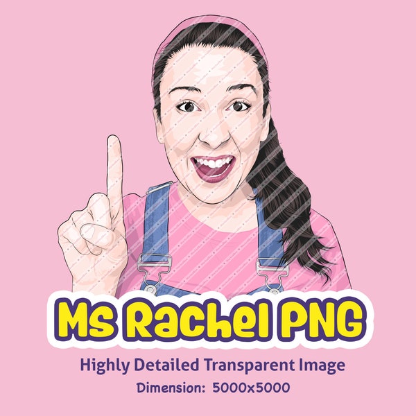 Ms. Rachel Png - Etsy