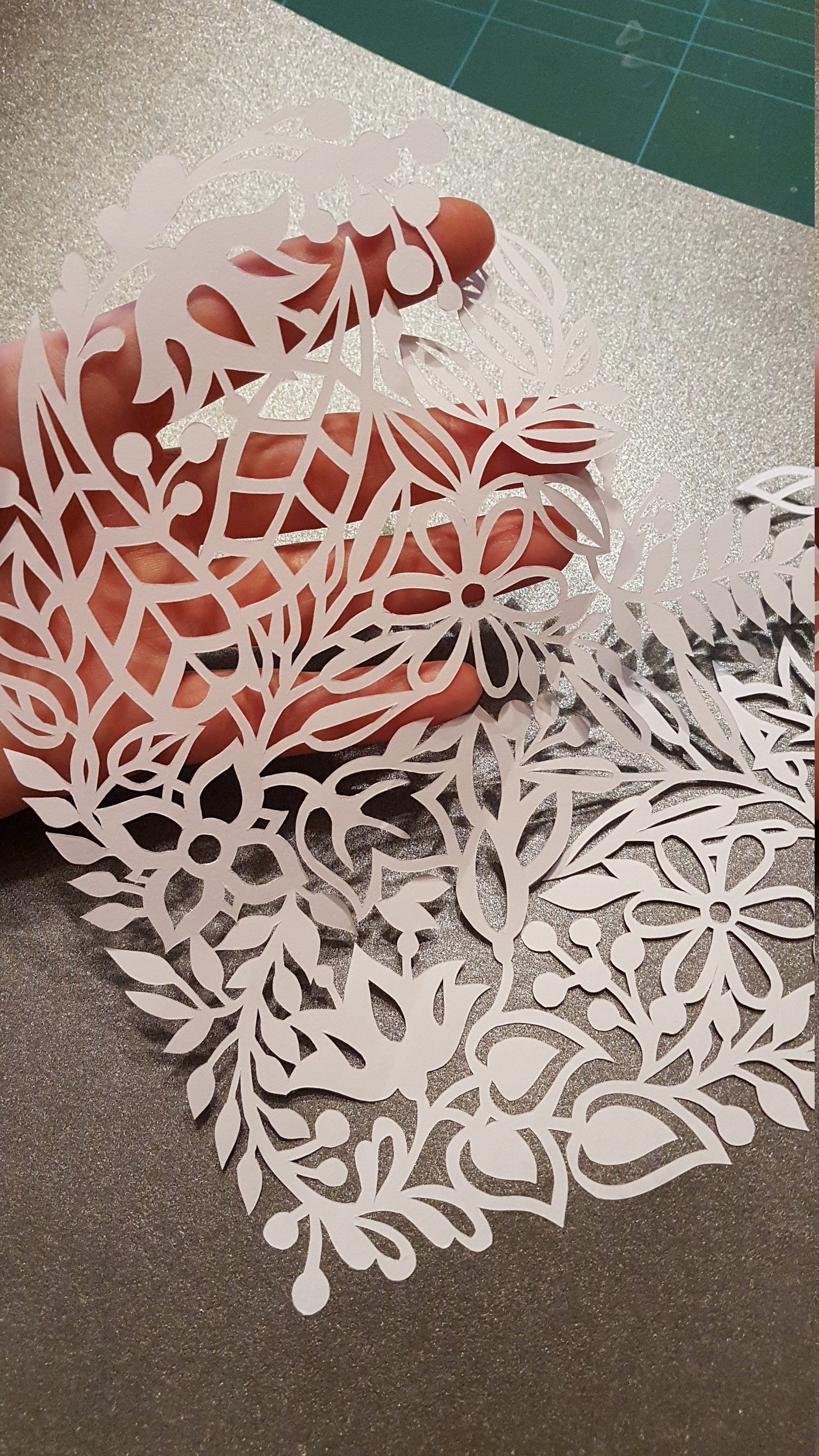 Heart Shaped Paper Cutting Art - Etsy