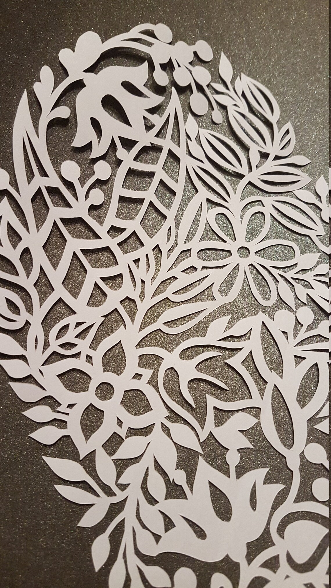 Heart Shaped Paper Cutting Art - Etsy