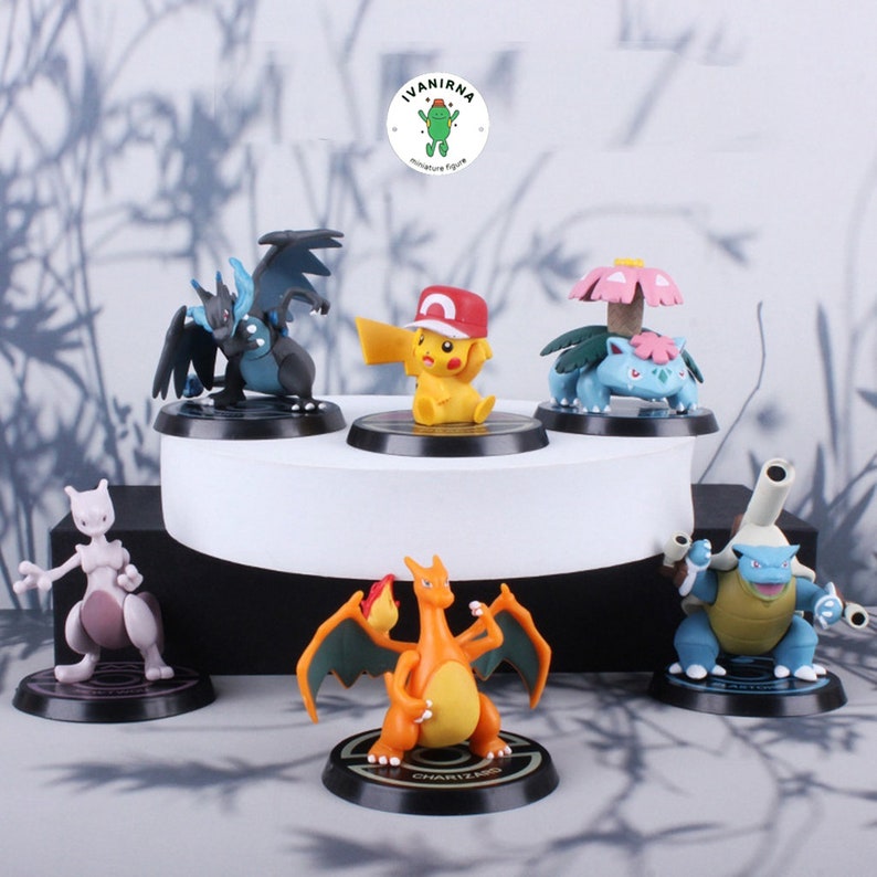 Anime Game Figure Set 6 Pcs, Action Figure Video Game Anime, Dashboard ...