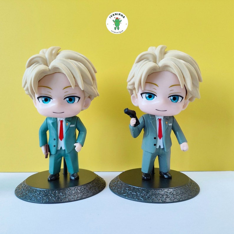 Miniature Figure Anime Set 6 Pcs, Spy Anime Figure, Action Figure Spy ...
