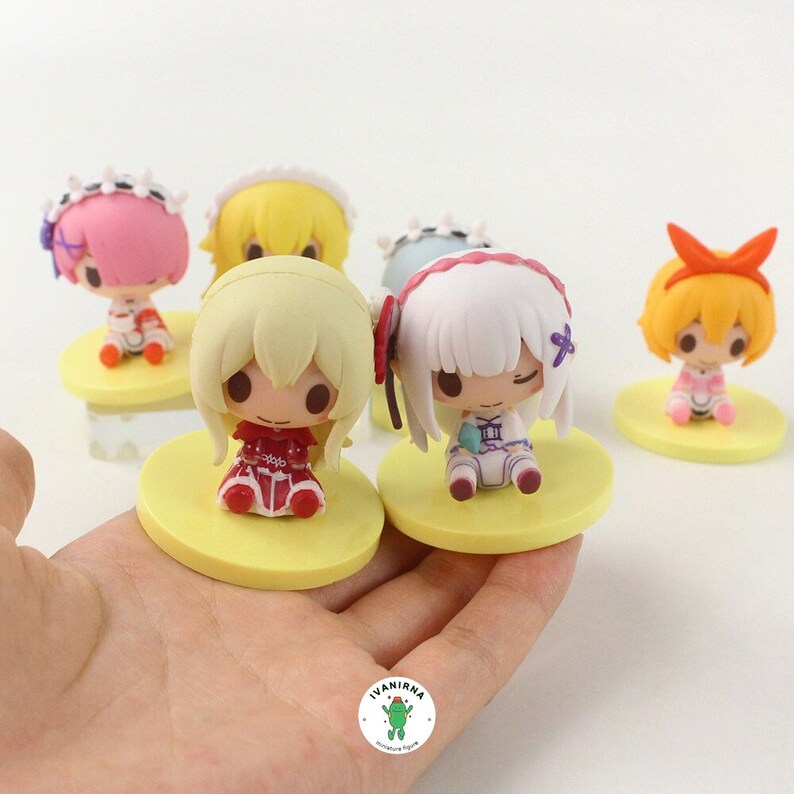 Tiny Figure Anime Manga Set 6 Pcs, Action Figure Anime, Dashboard ...