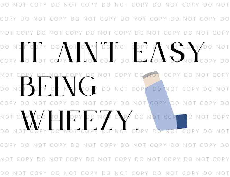 It Ain't Easy Being Wheezy Digital Download for Sublimation - Blue - Etsy