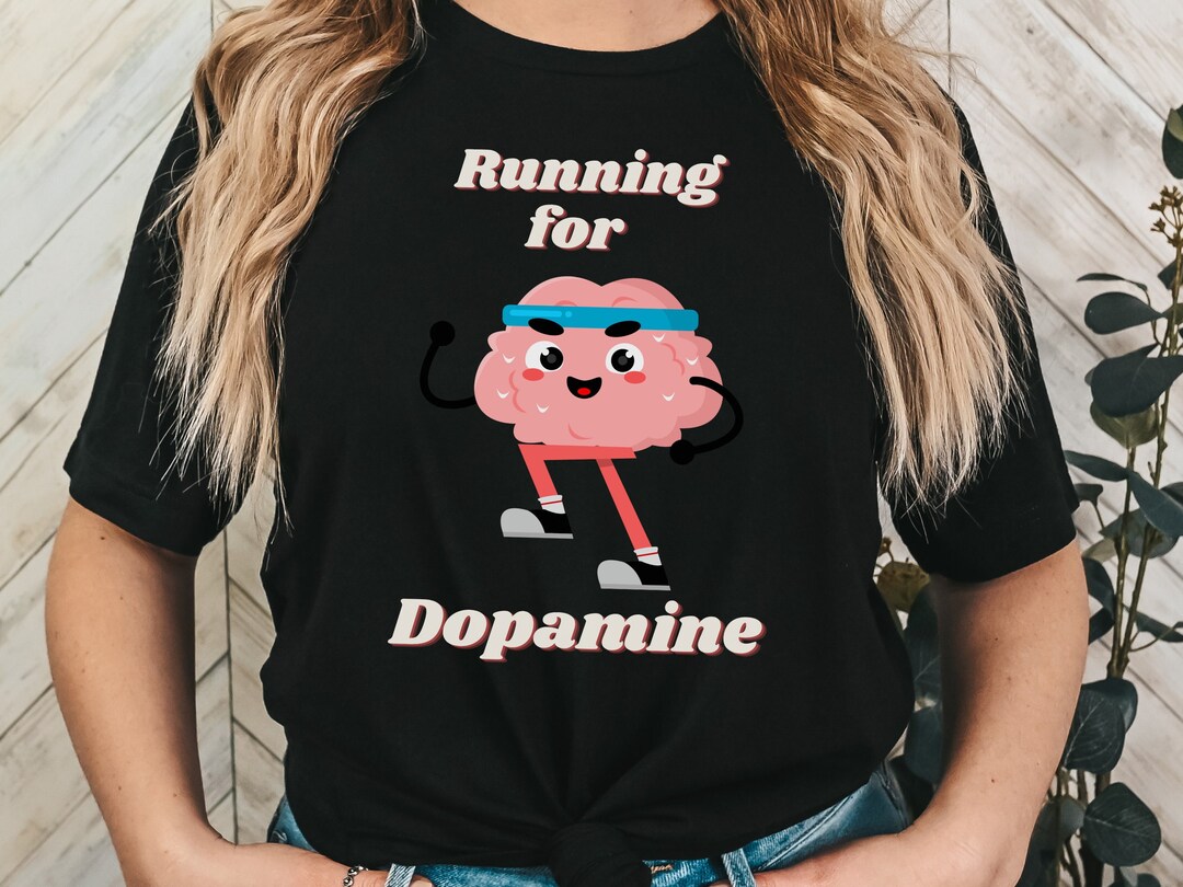 Neurodivergent Shirt, ADHD Shirt Running Dopamine, Ironic Meme Shirt ...