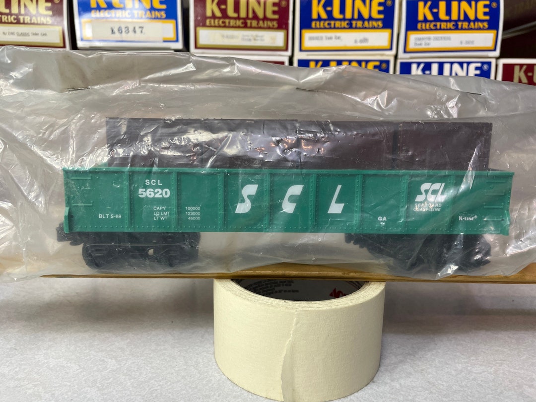 SCL Gondola Car With Crates - Etsy