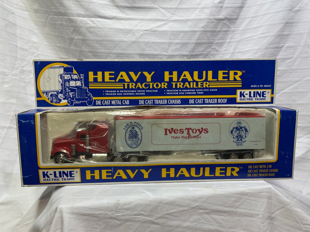 Ives Toys Tractor Trailer Set - Etsy