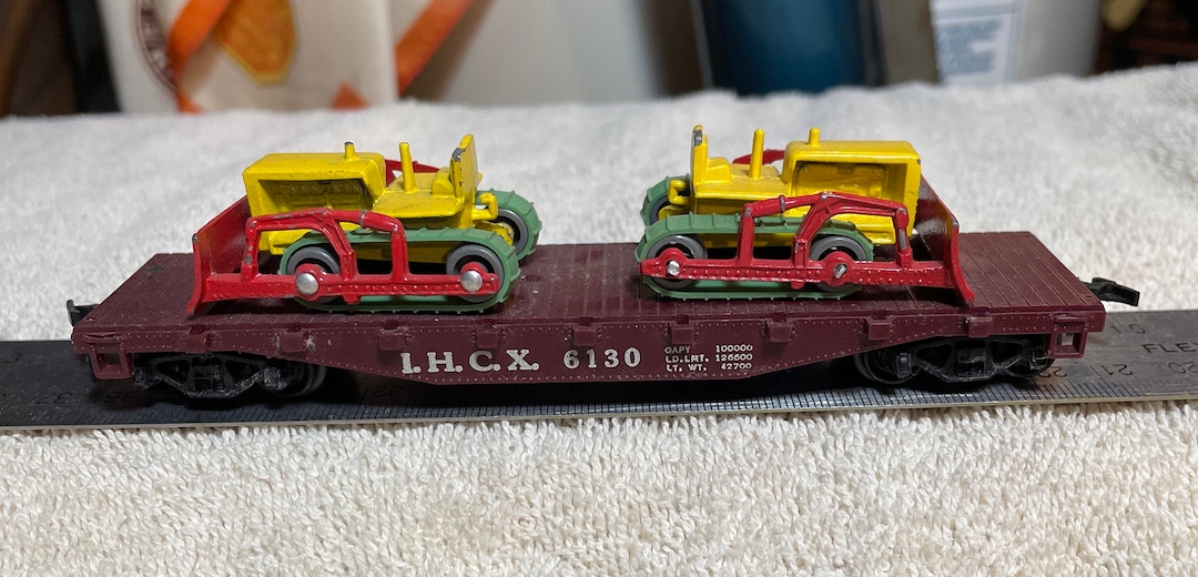 MARX HO Flat Car With Original Load. - Etsy