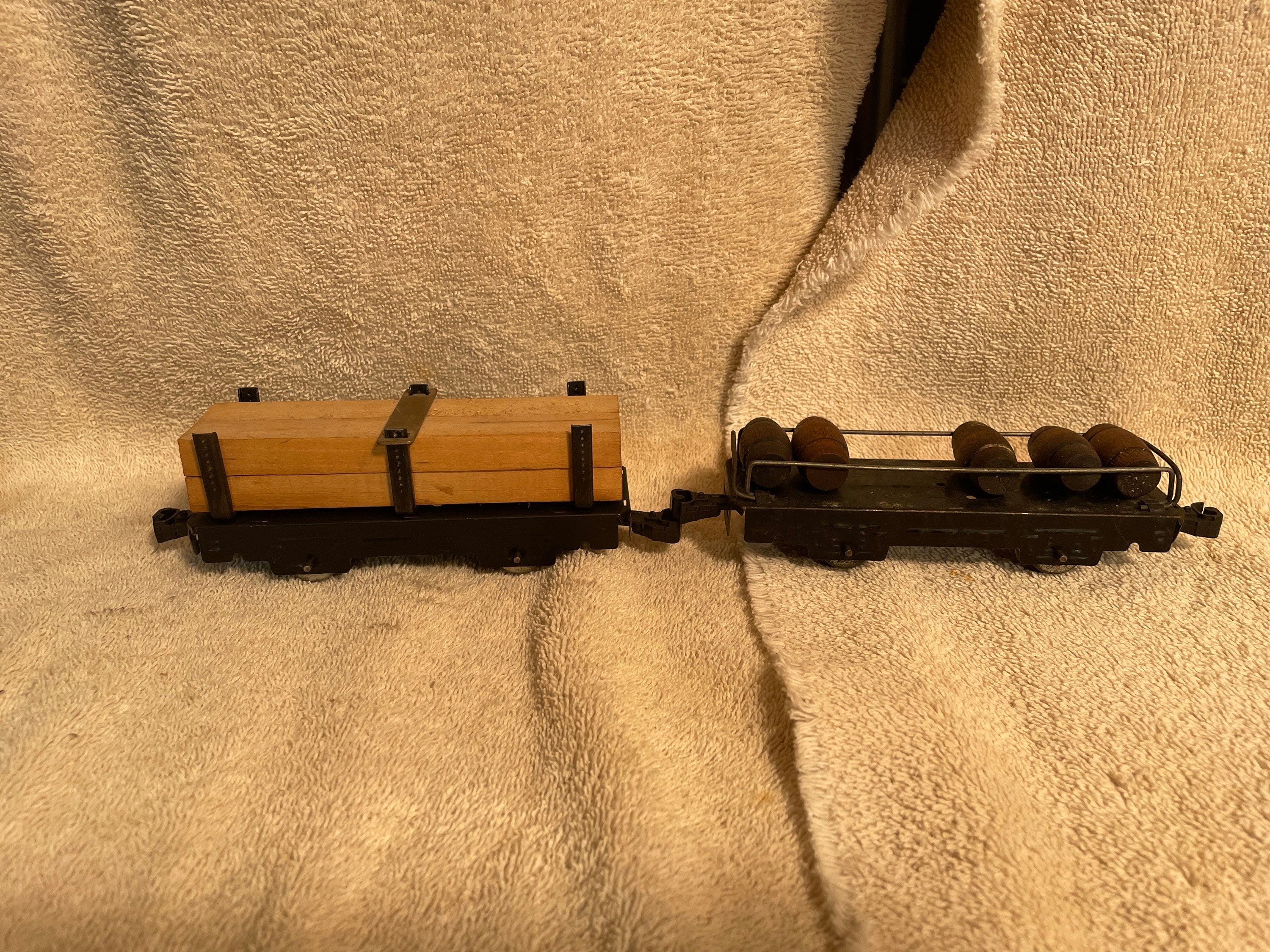 Marx 3987 8 Piece Train Set With Lighted Caboose. - Etsy