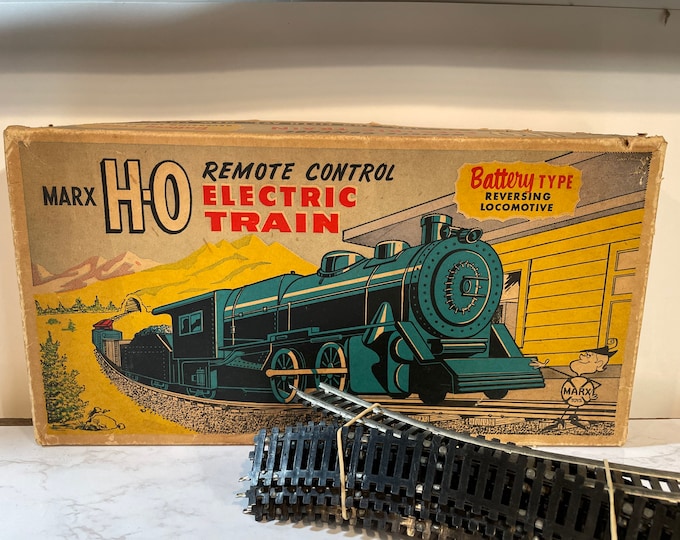 Marx HO Remote Control Battery Type Electric Train 6875A - Etsy