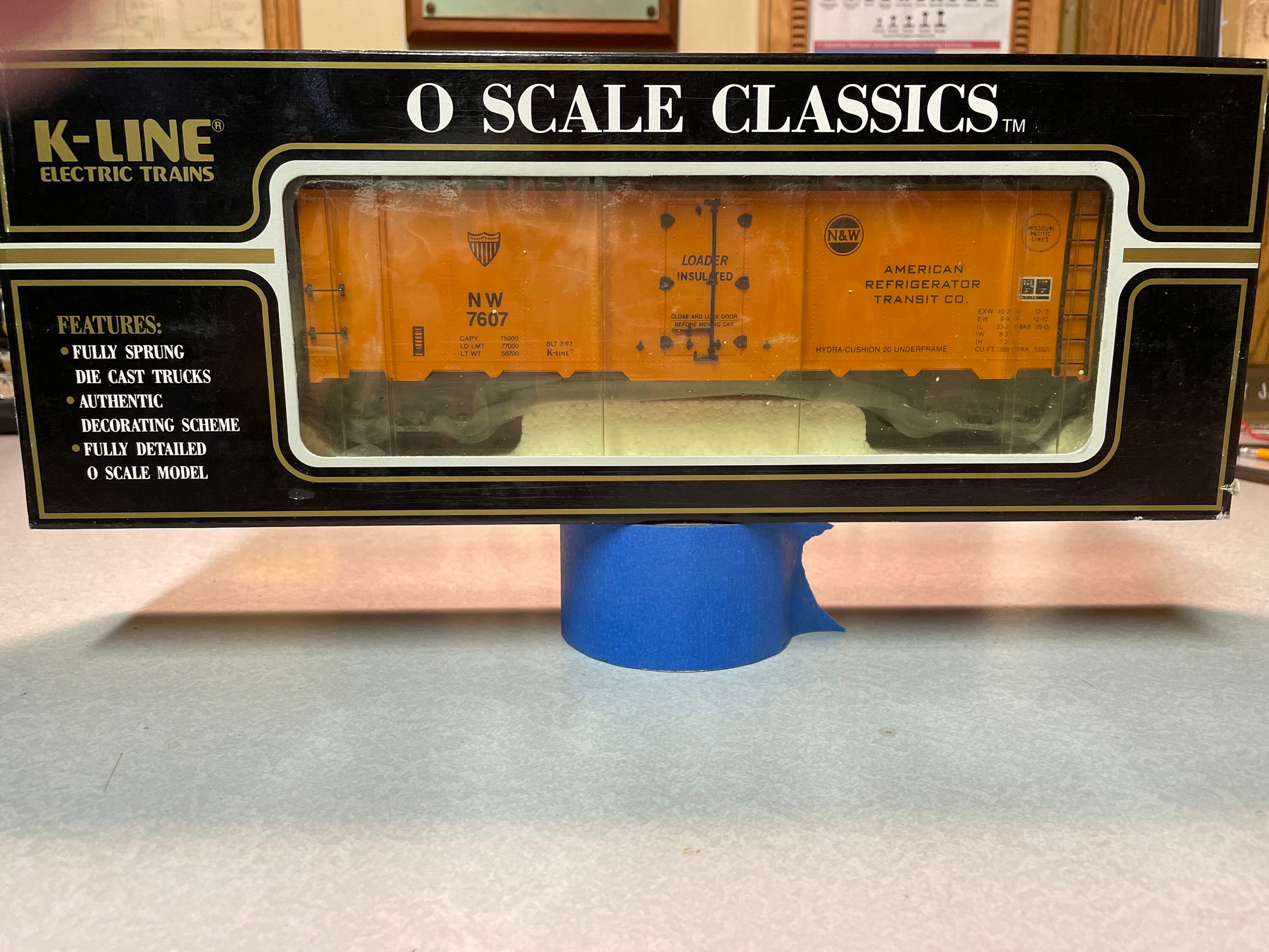 Triple Railroad O Scale Reefer Car - Etsy