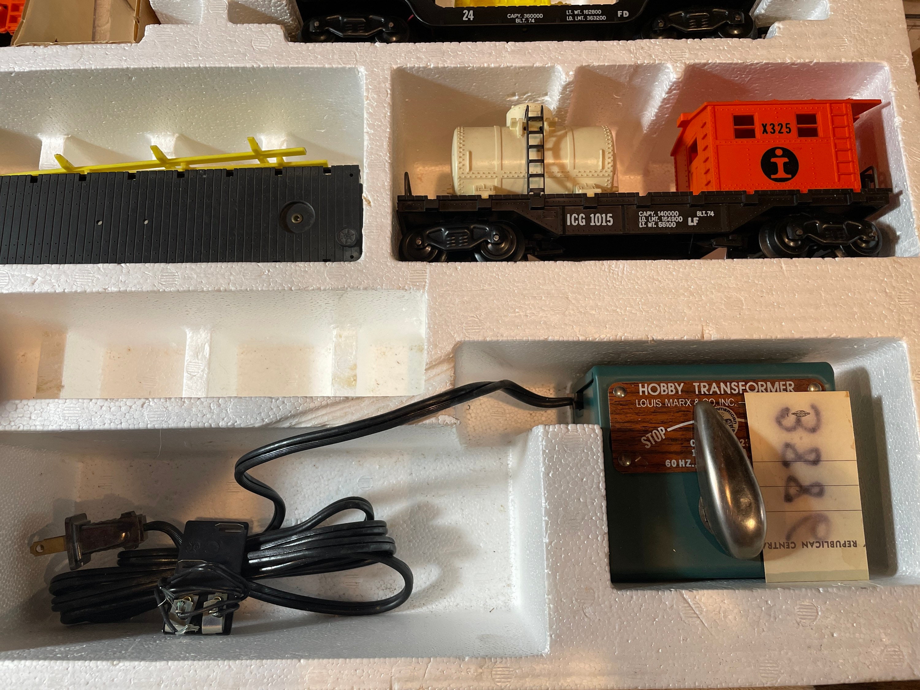 MARX Work Train Set 27152 - Etsy