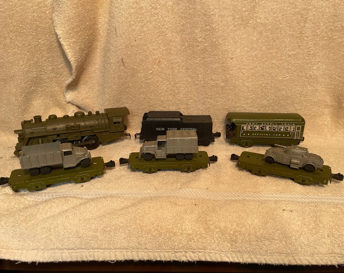 6 Piece Marx Military Set 4065. Original Loads. Good Condition - Etsy