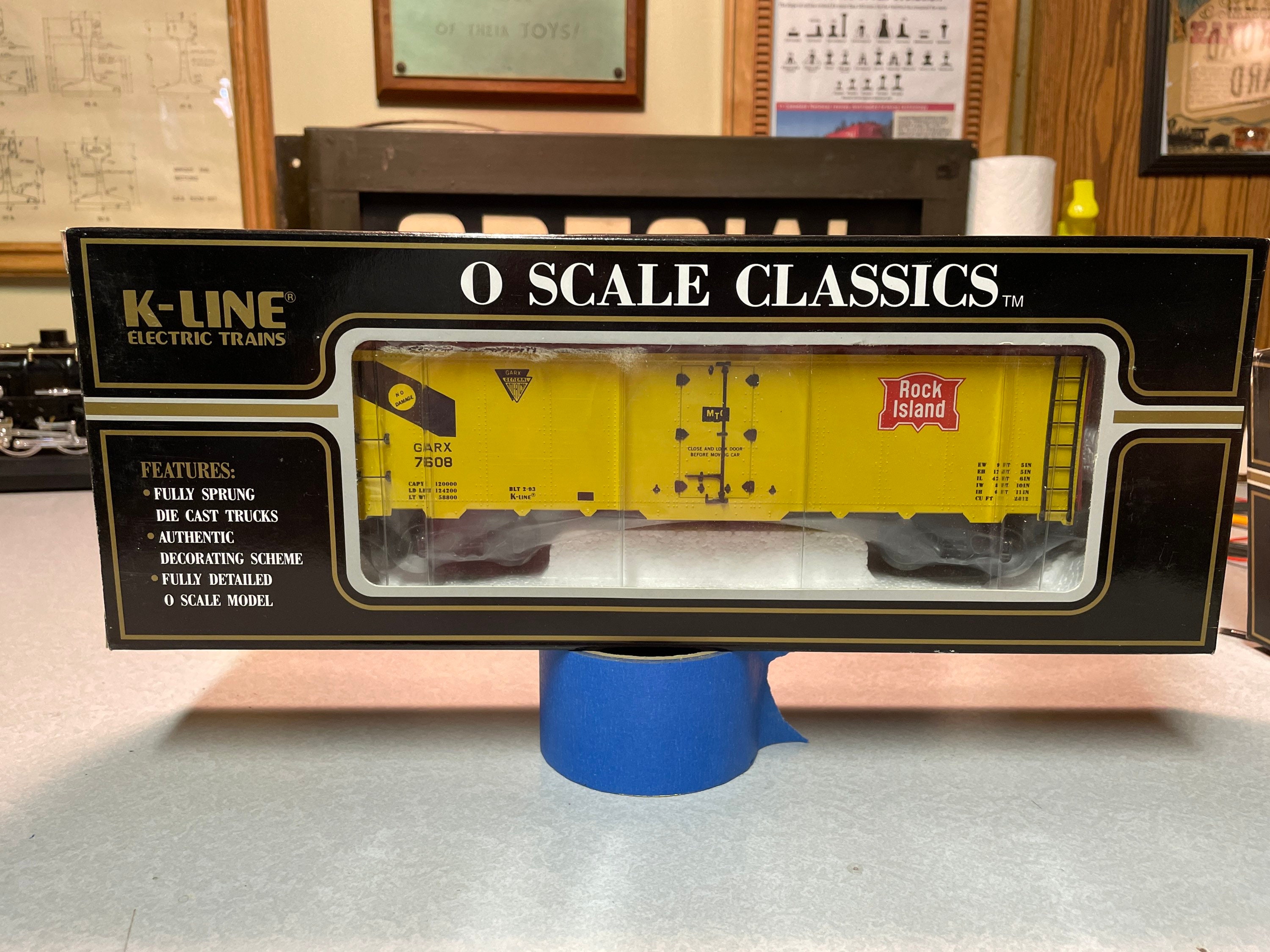 Rock Island O Scale Reefer Car - Etsy