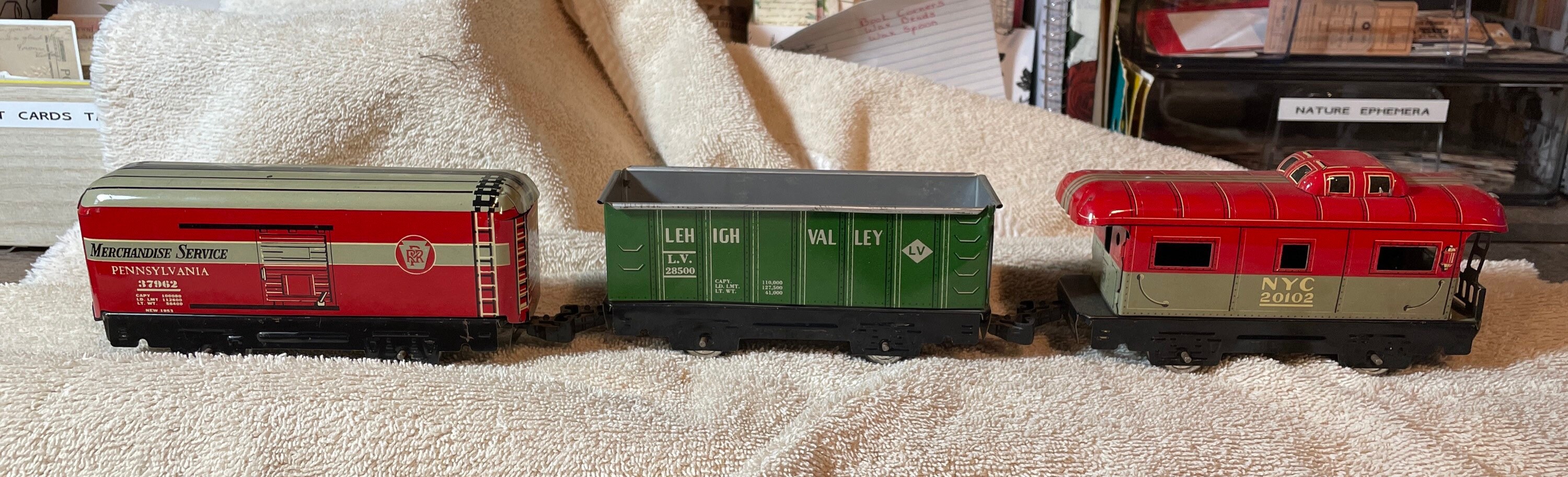 MARX Stream Line Steam Type Train Set 5942* - Etsy