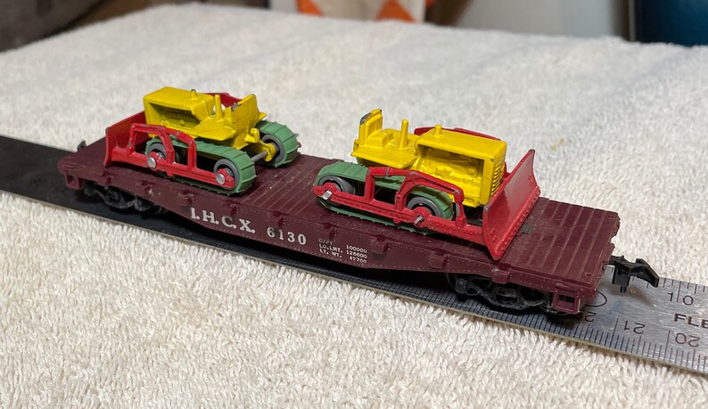MARX HO Flat Car With Original Load. - Etsy