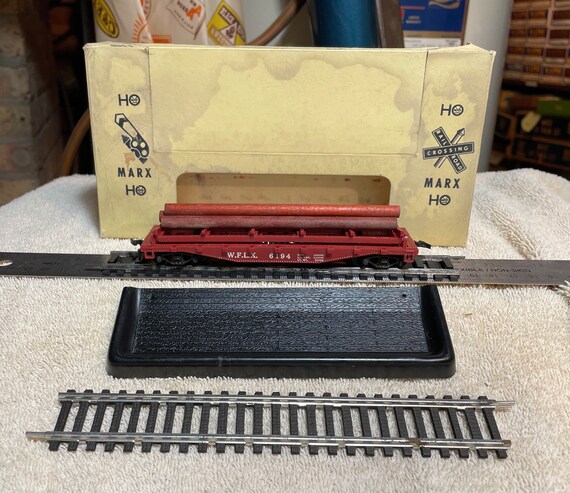MARX HO Side Loading Log Car - Etsy