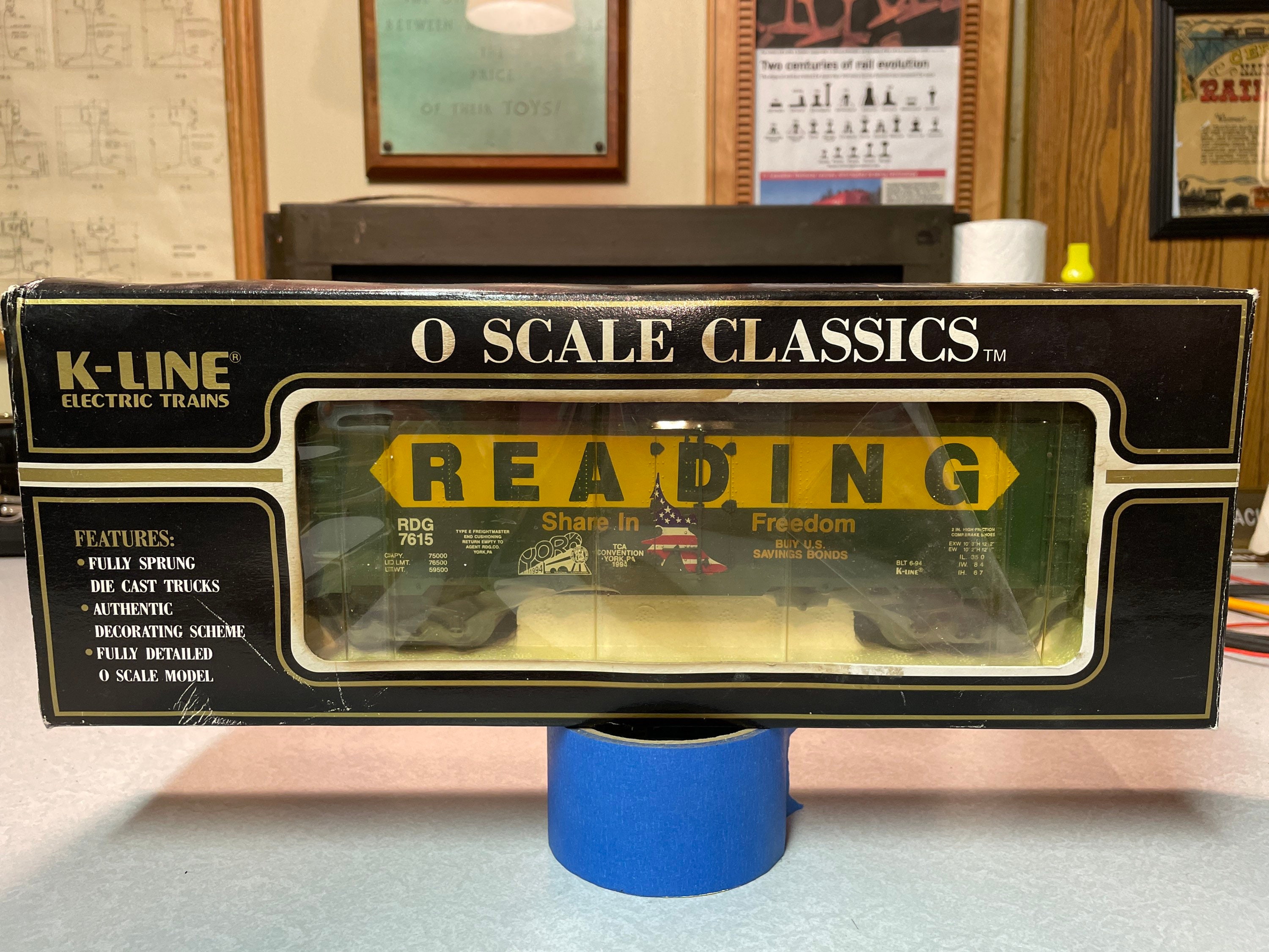 Reading O Scale Box Car - Etsy