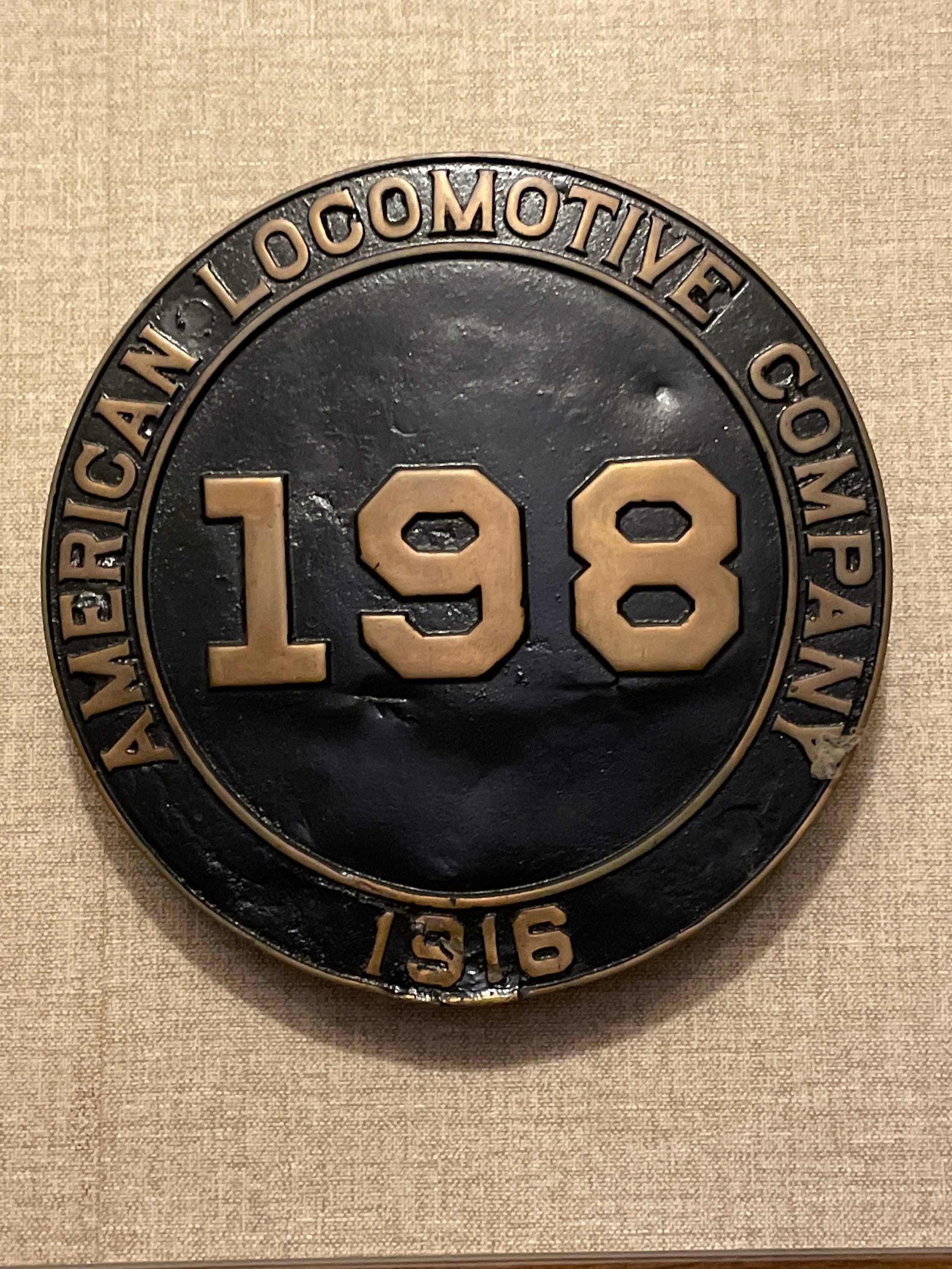 Authentic Steam Engine Number Plate - Etsy