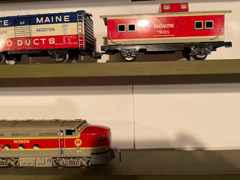 Marx Diesel Freight Set 8935 - Etsy