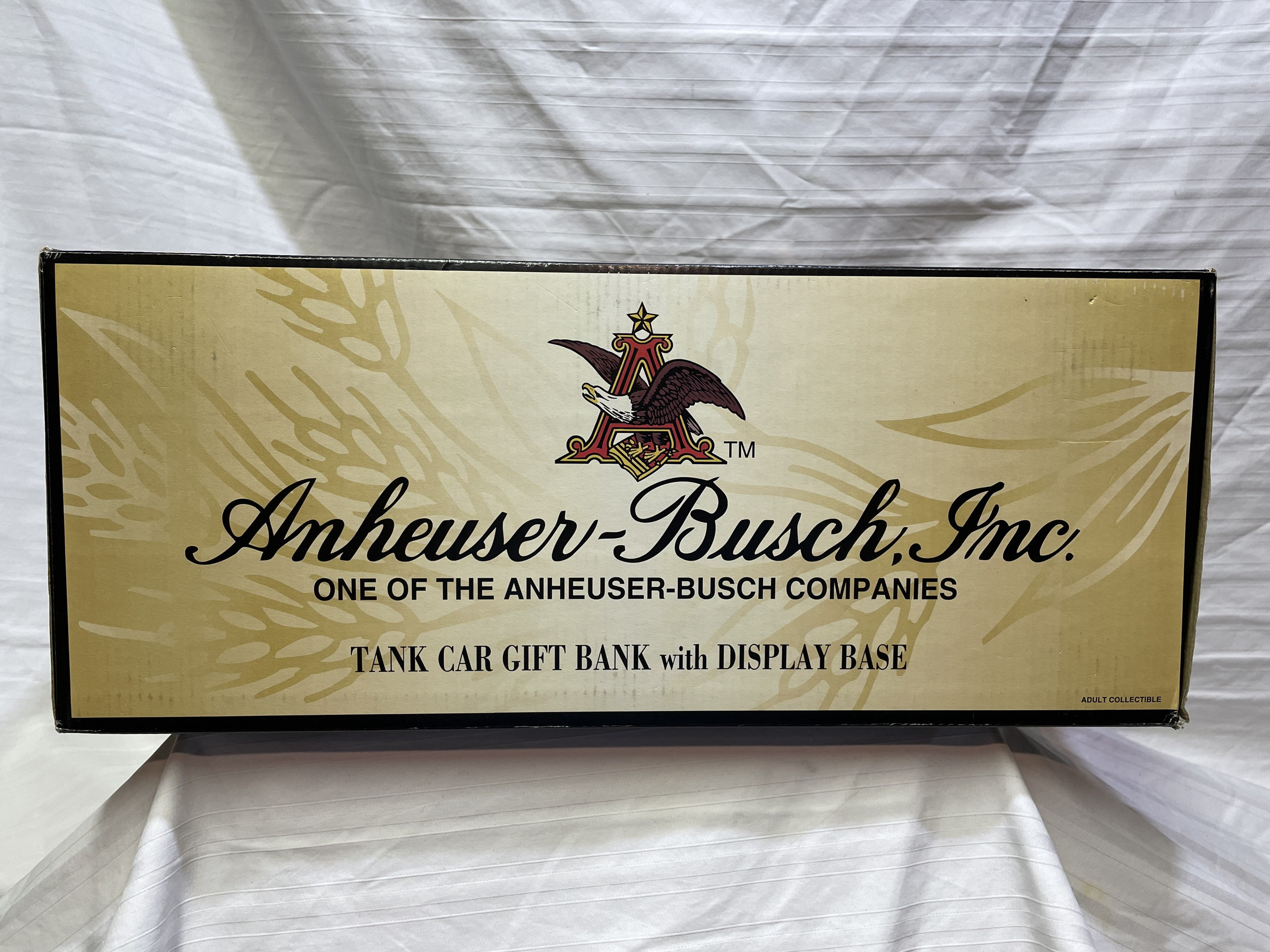 Limited Edition Budweiser Tank Car Bank Model Train - Etsy