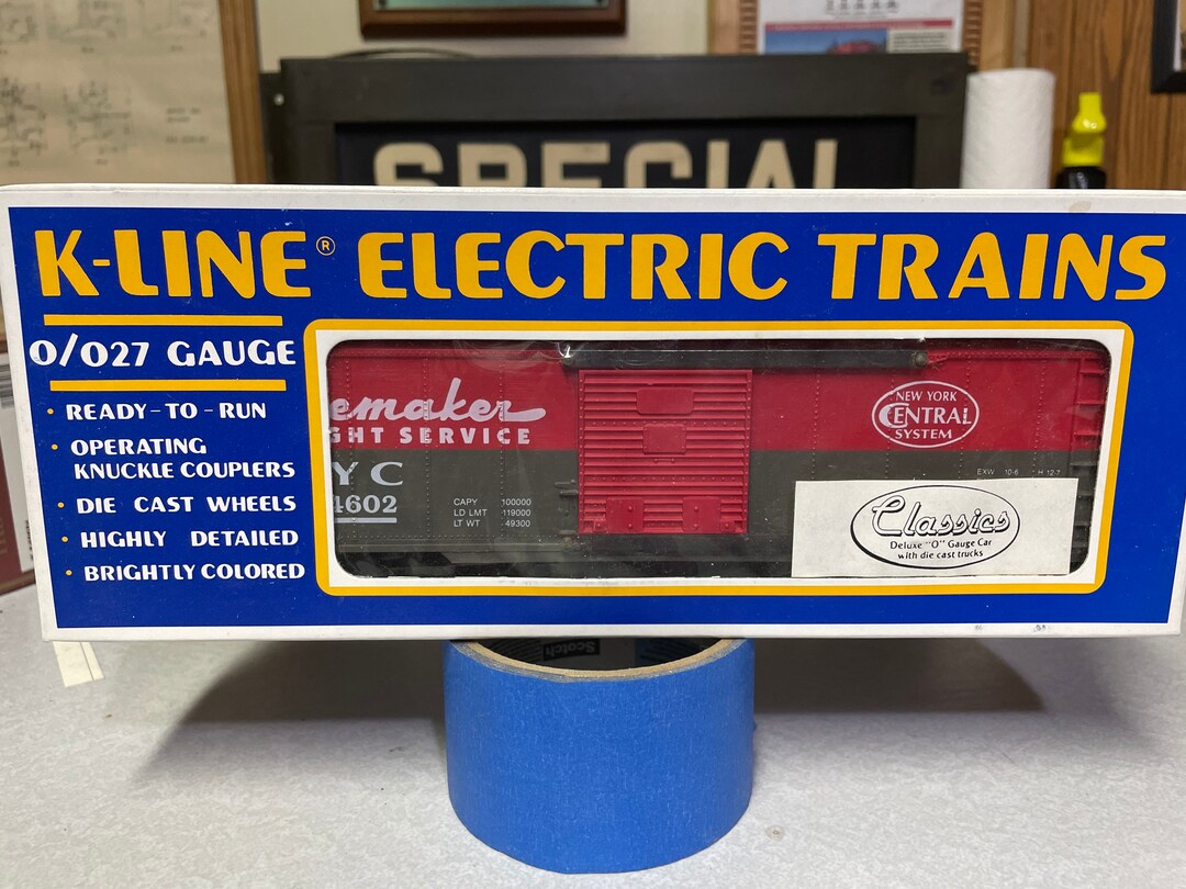New York Central Pacemaker Freight Service Box Car* - Etsy