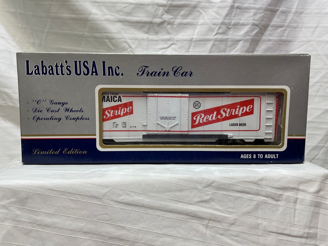 Labatt’s Red Stripe Reefer Car* - Etsy