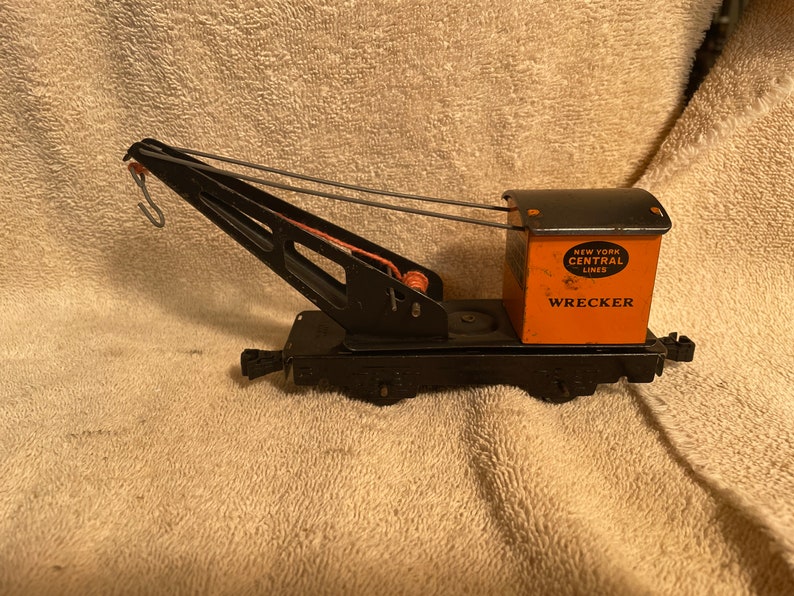 Marx 3987 8 Piece Train Set With Lighted Caboose. - Etsy