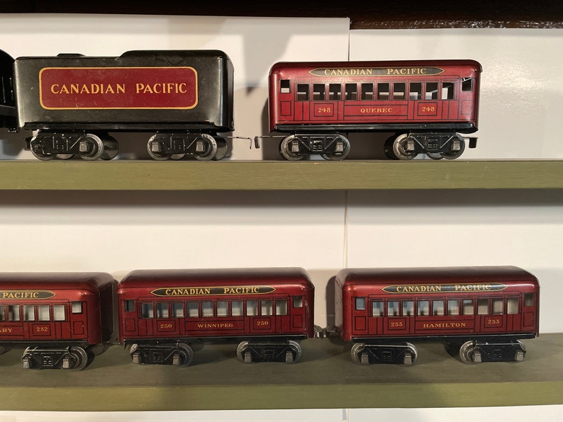 Marx Canadian Pacific Passenger Set 5895W With Extra Cars - Etsy