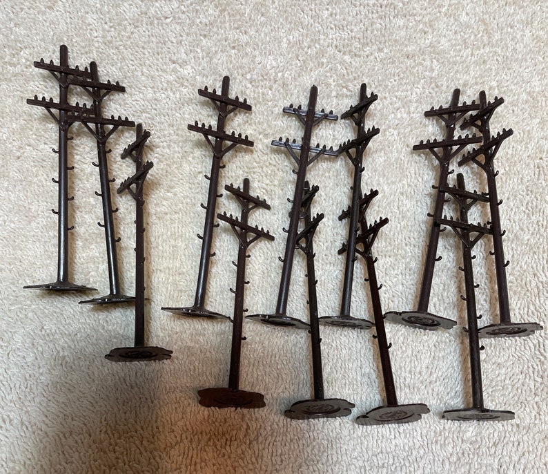 MARX HO Telephone Poles #6071 - Etsy