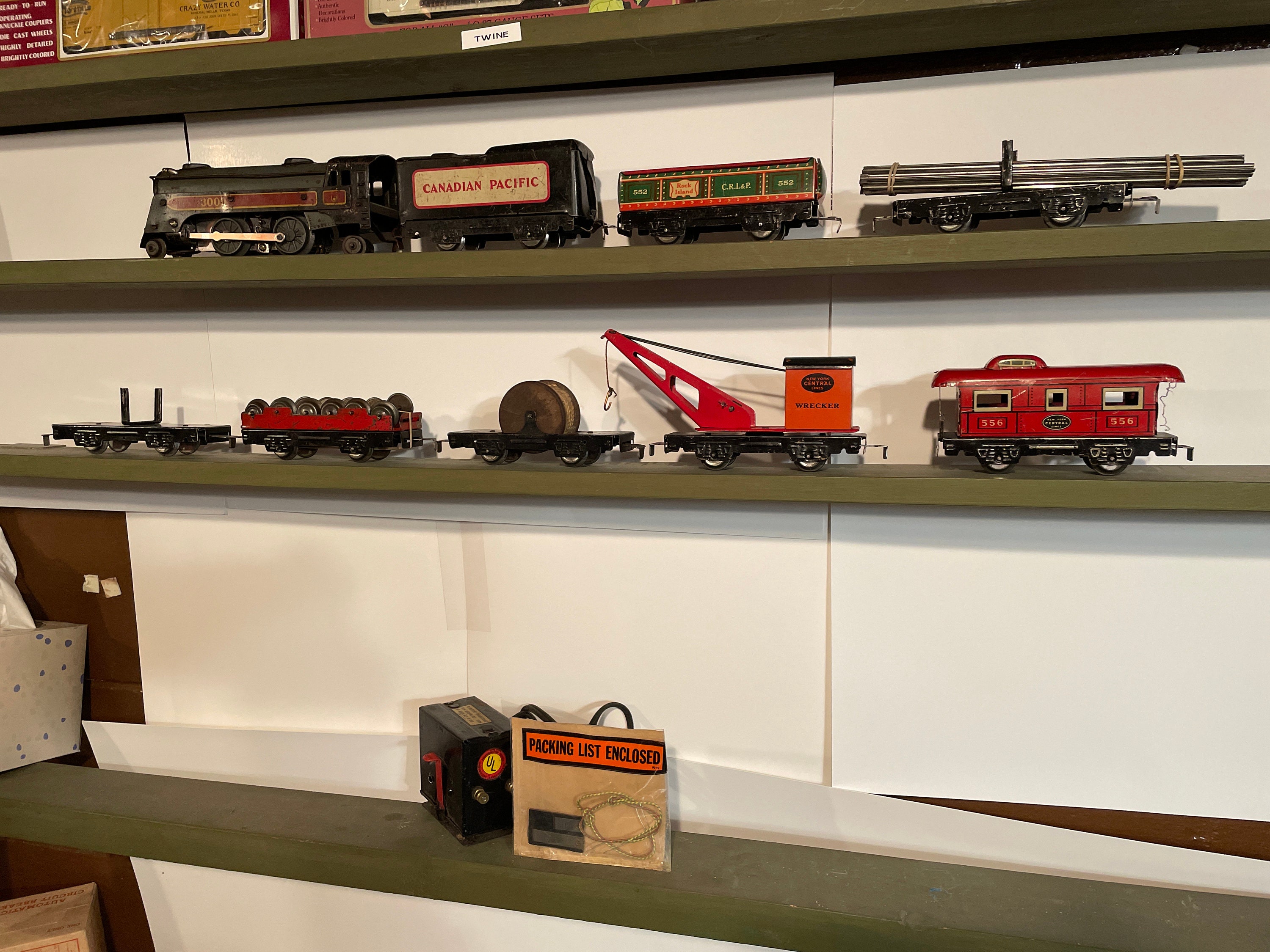 Marx Steam Freight Set 3987 - Etsy