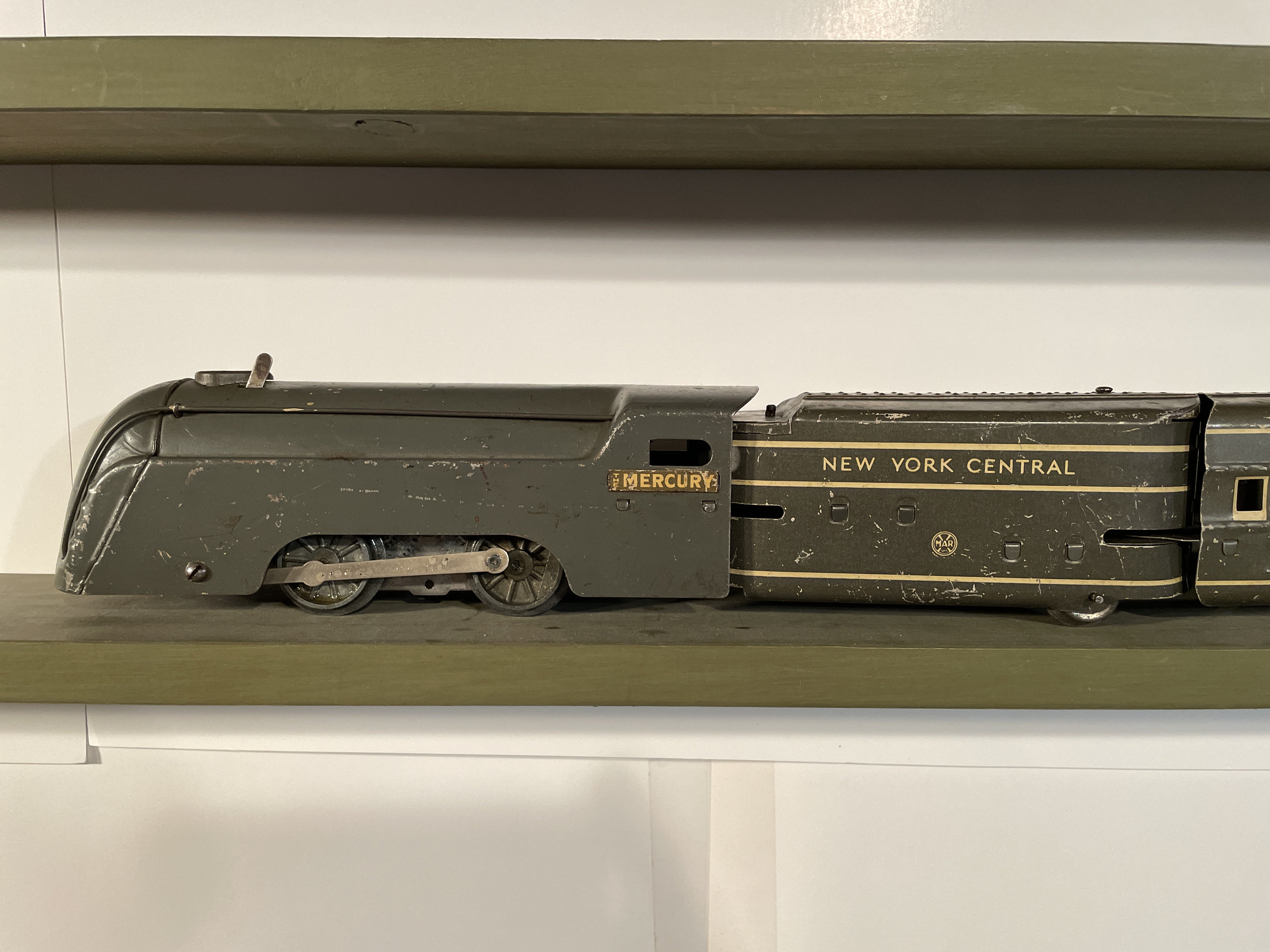 Marx Gray Mercury 7 Unit Articulated Train Set - Etsy