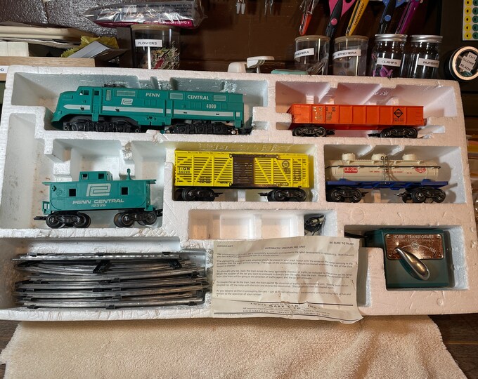 MARX Mohawk Freight Train Set 41850 - Etsy