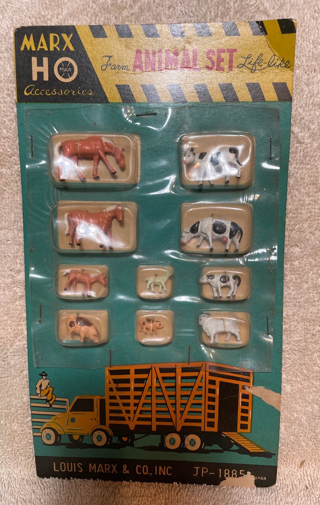 MARX HO Railroad Figure Set - Etsy