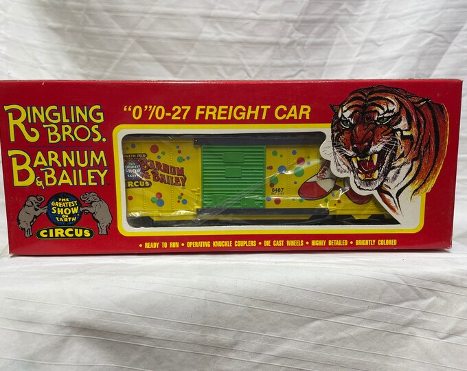 Ringling Bros and Barnum & Bailey Circus Boxcar K-6487 Manufactured by ...
