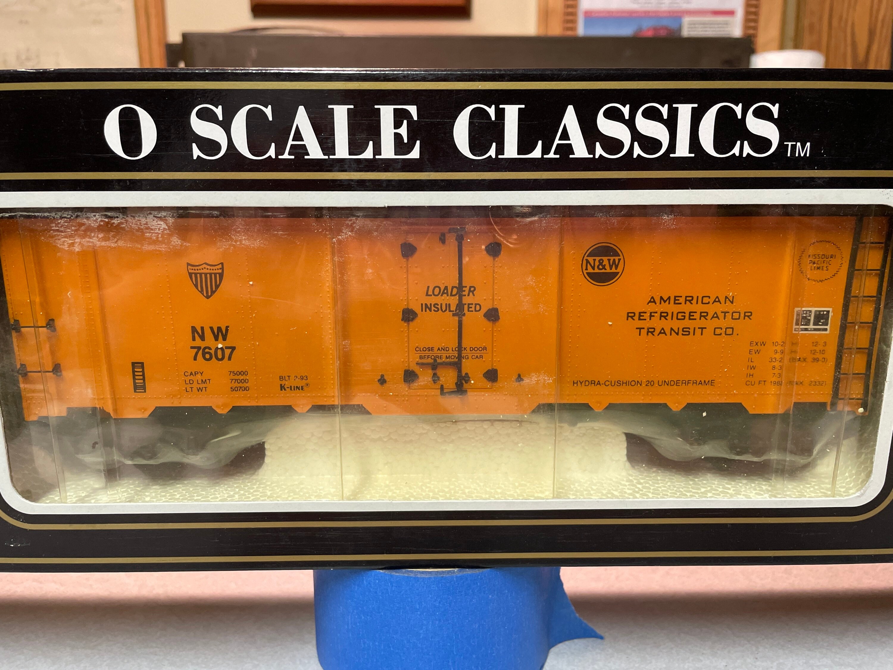 Triple Railroad O Scale Reefer Car - Etsy